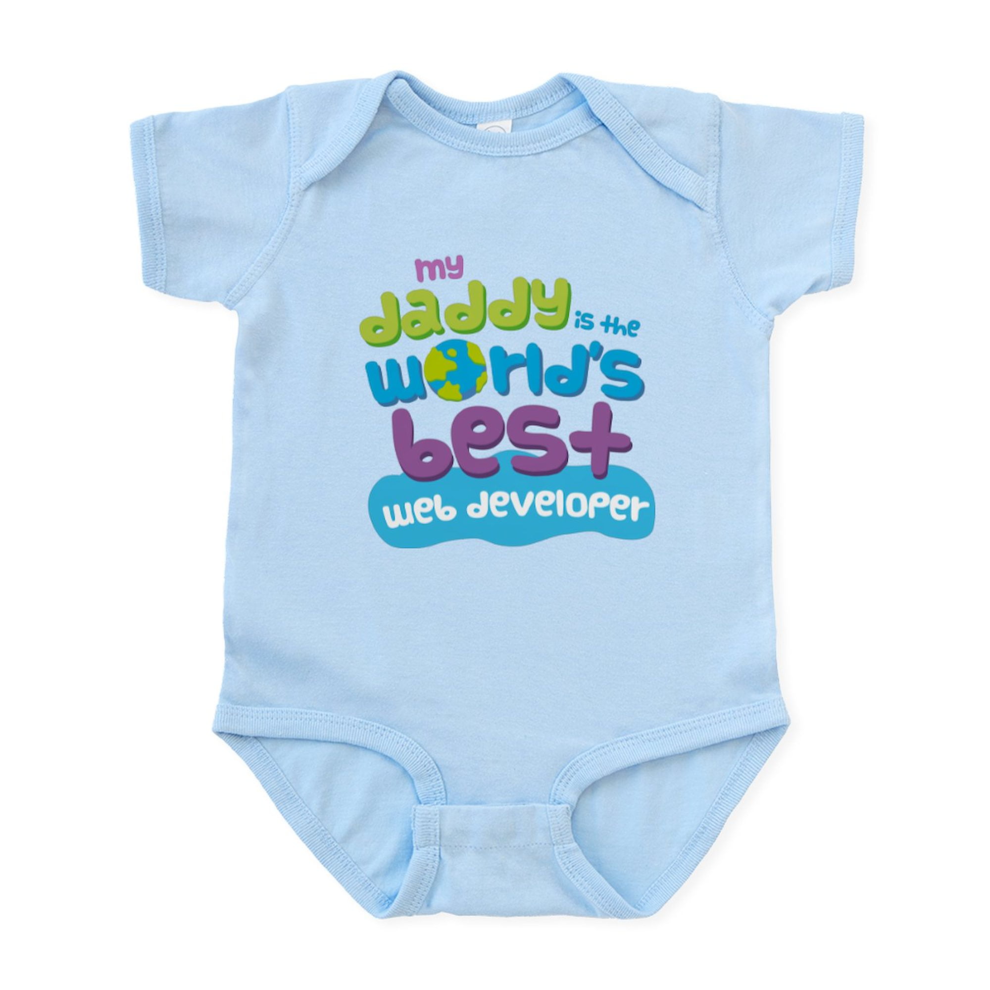 CafePress - Web Developer Gifts For Kids Infant Bodysuit - Baby Light ...