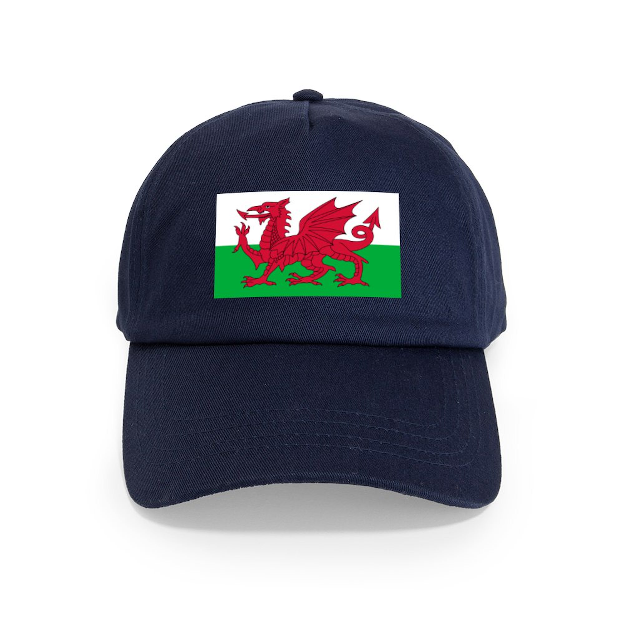 CafePress - Welsh Flag Cap - Adjustable 100% Brushed Unisex Casual ...