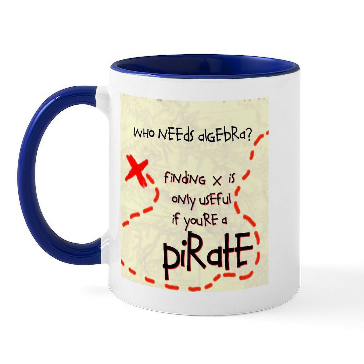 CafePress - Who Needs Algebra Mug - 11 oz Ceramic Mug - Novelty Coffee ...