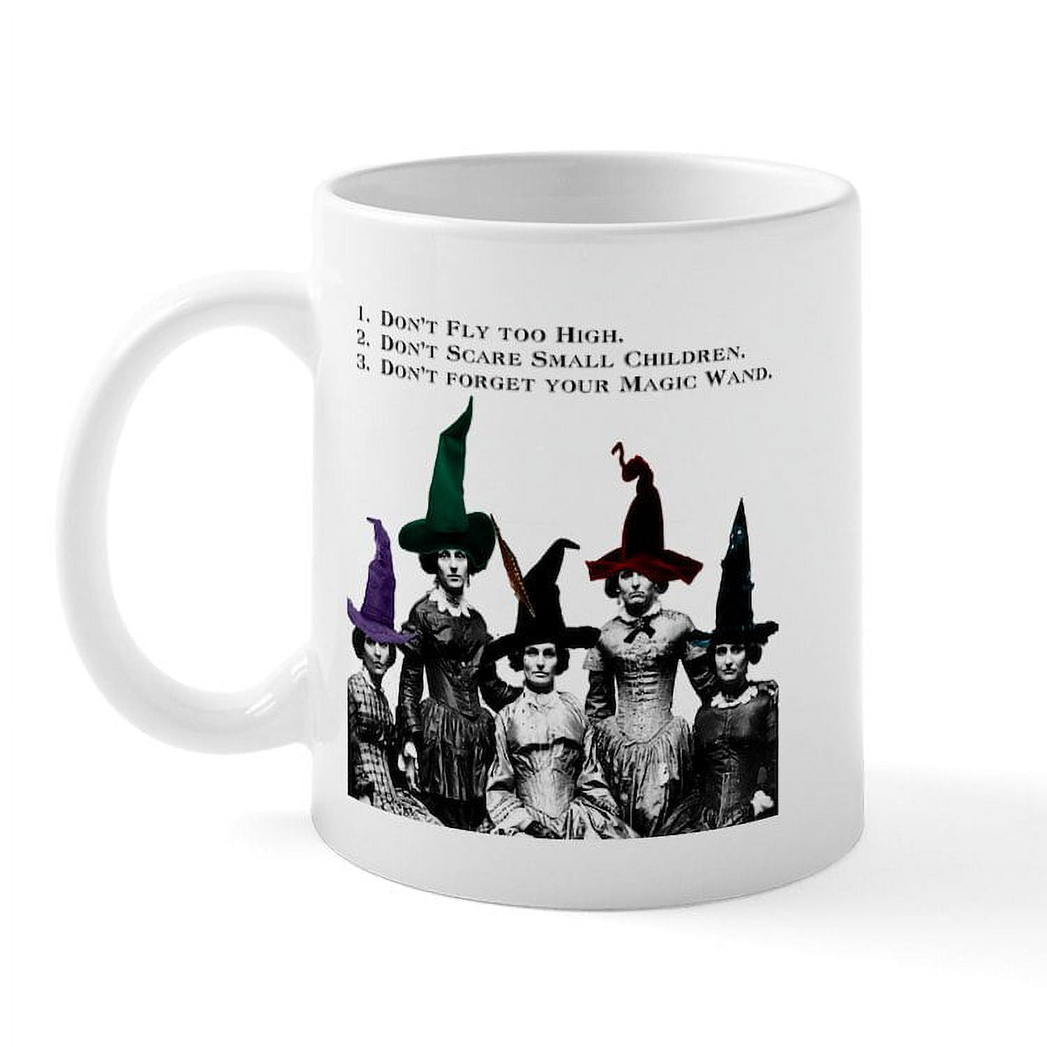 CafePress - Wicked Witches 101 Mug - 11 oz Ceramic Mug - Novelty Coffee ...