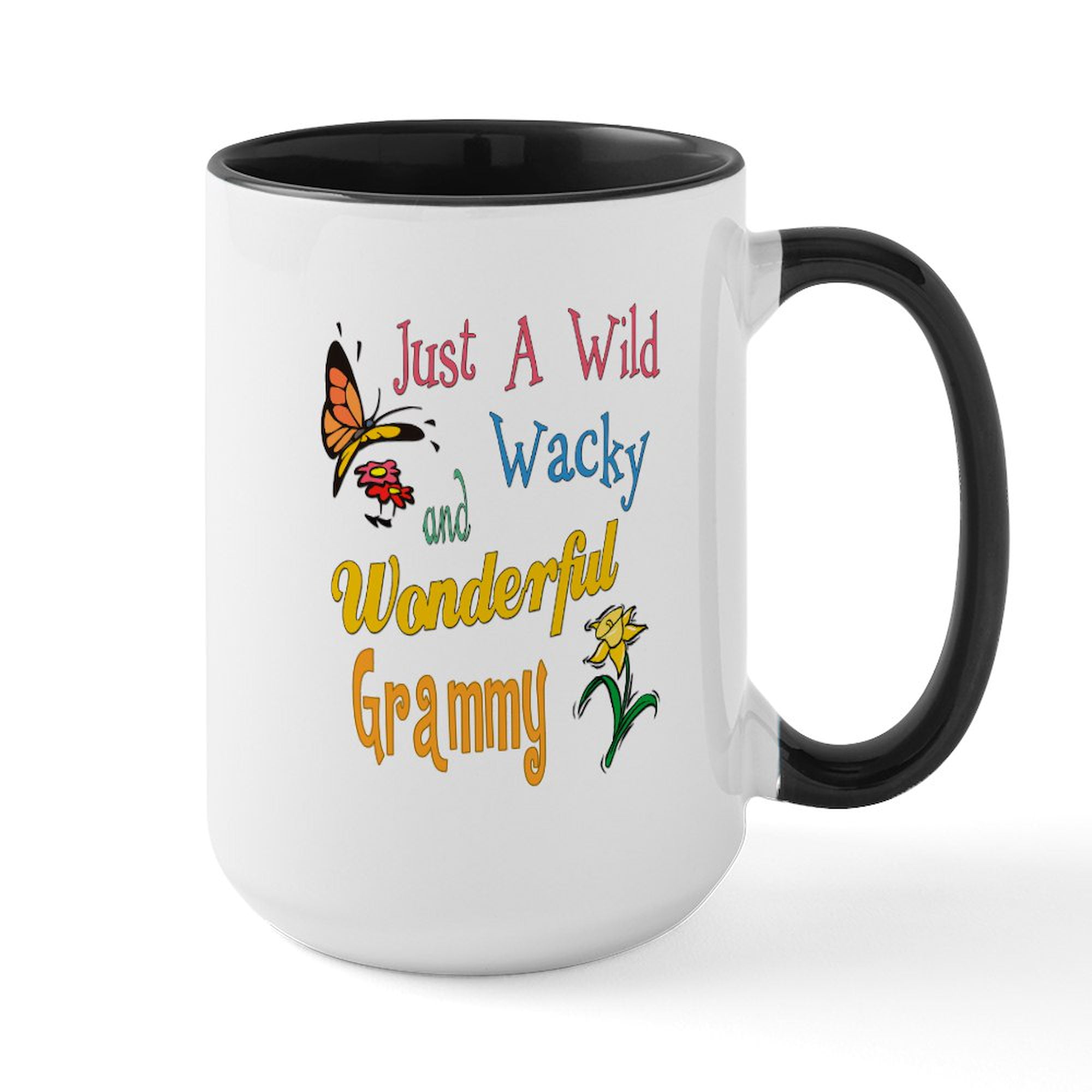 CafePress - Wild Wacky Wonderful Grammy Ceramic Mug - 15 oz Ceramic ...