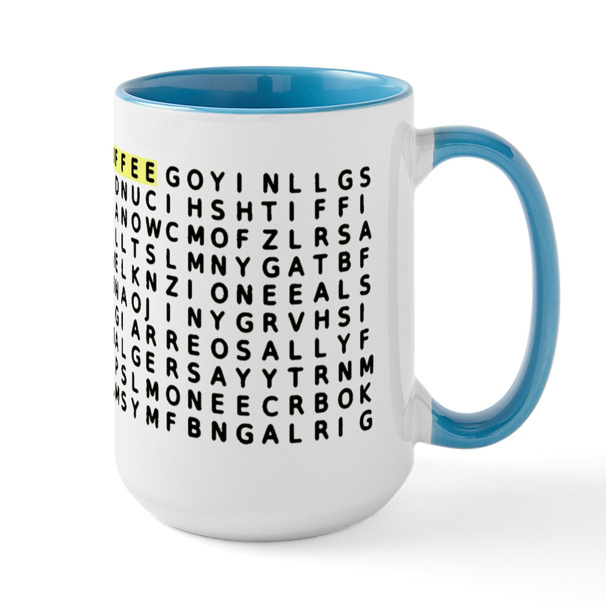 CafePress - Word Search Mugs - 15 oz Ceramic Large White Novelty Mug ...