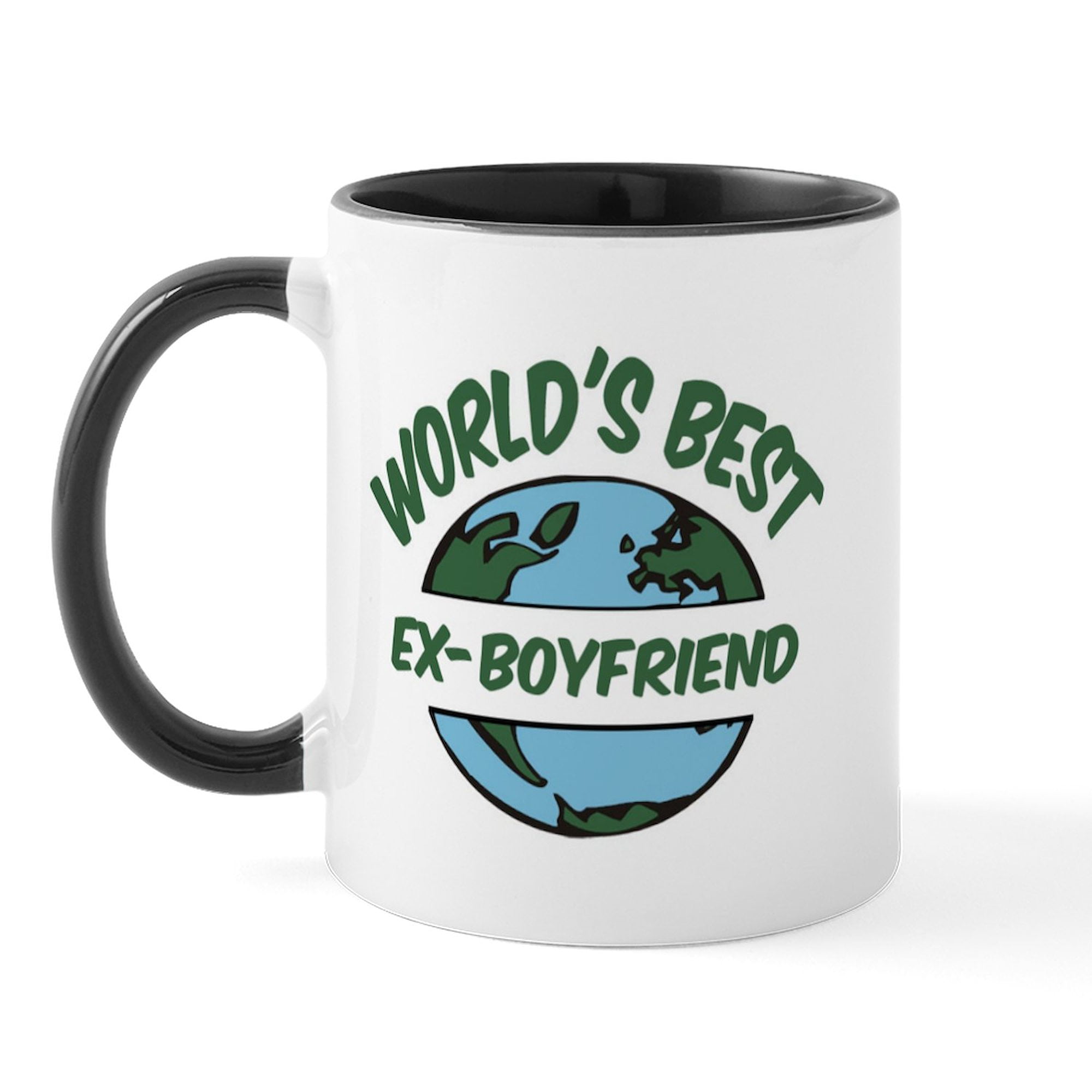 CafePress - World's Best Ex Boyfriend Mug - 11 oz Ceramic Mug - Novelty ...