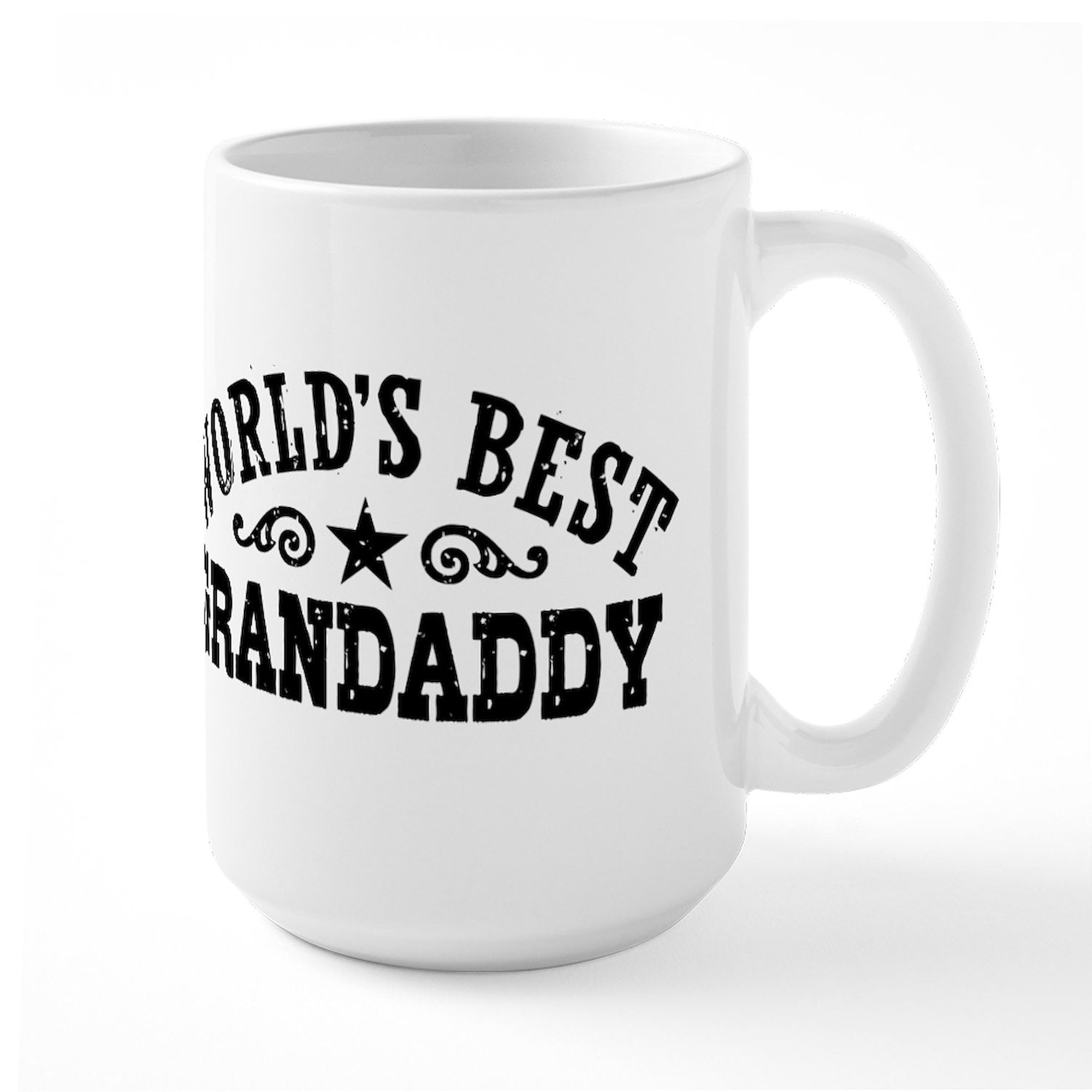 Cafepress Worlds Best Grandaddy Mugs 15 Oz Ceramic Large White Nolvety Mug