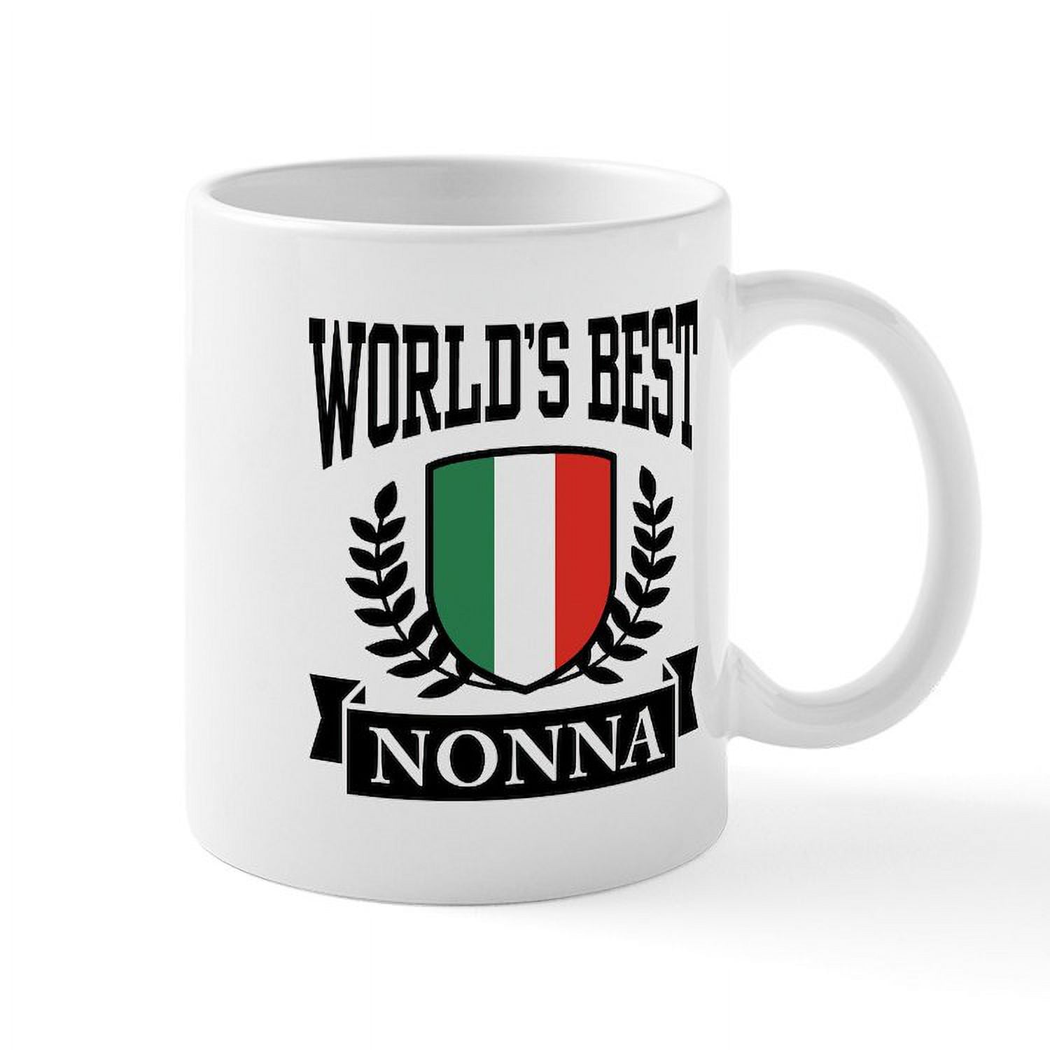CafePress - World's Best Nonna Mug - 11 oz Ceramic Mug - Novelty Coffee ...