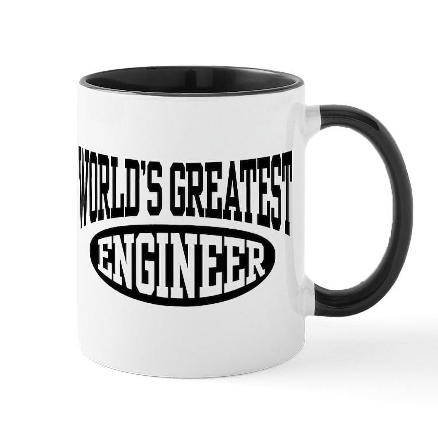 CafePress - World's Greatest Engineer Mug - 11 oz Ceramic Mug - Novelty ...