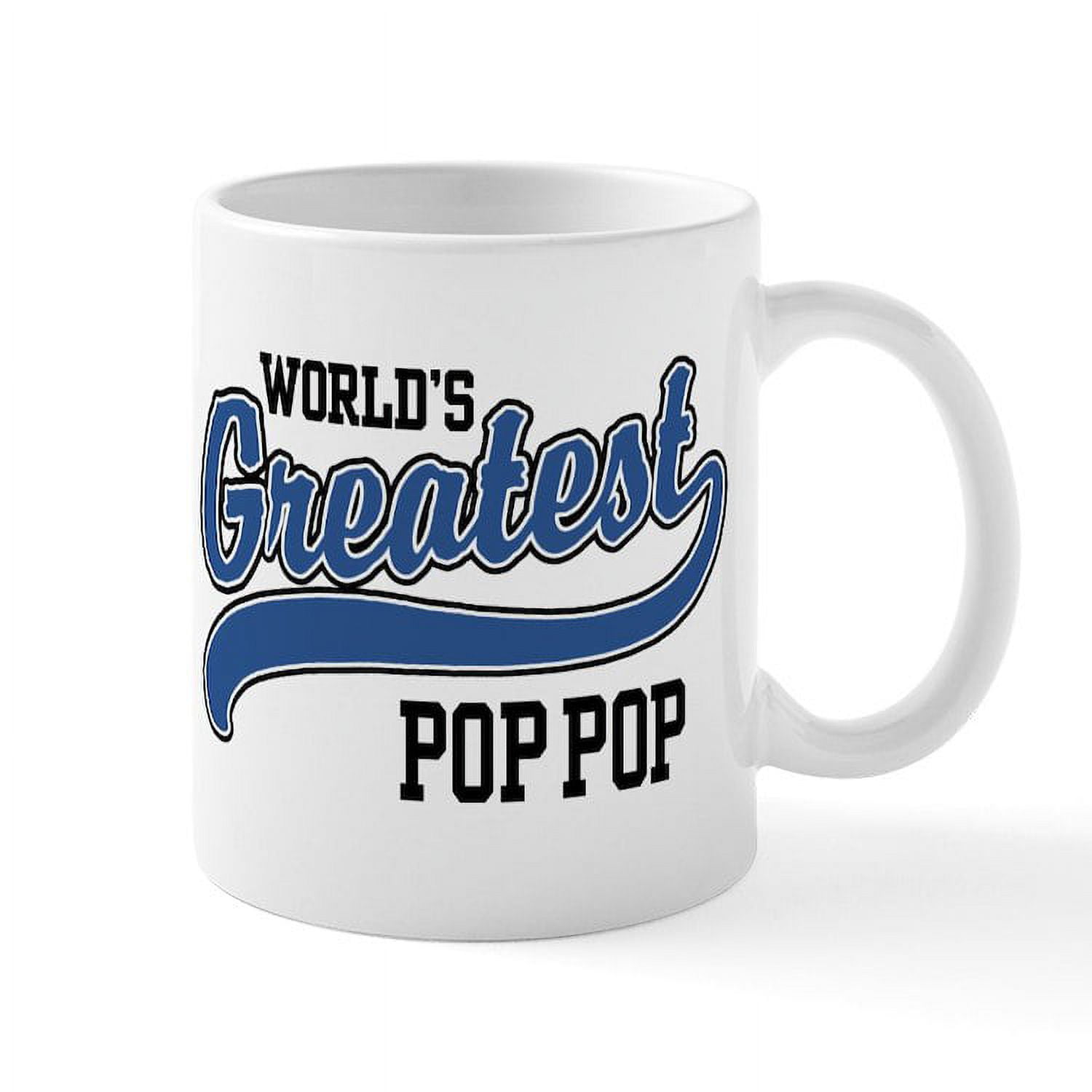 CafePress - World's Greatest Pop Pop Mug - 11 oz Ceramic Mug - Novelty ...