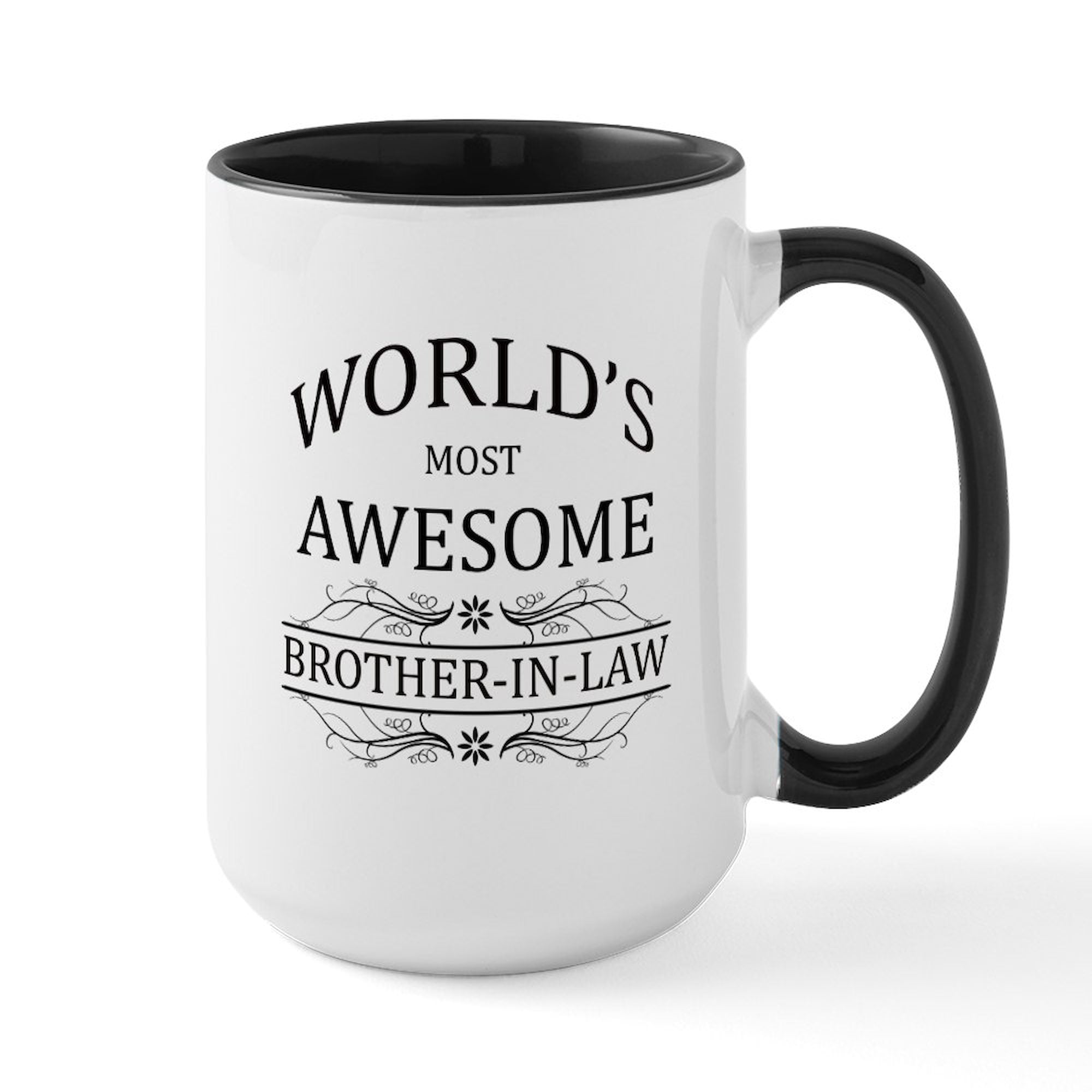 CafePress - World's Most Awesome Brother In Law Large Mug - 15 oz ...