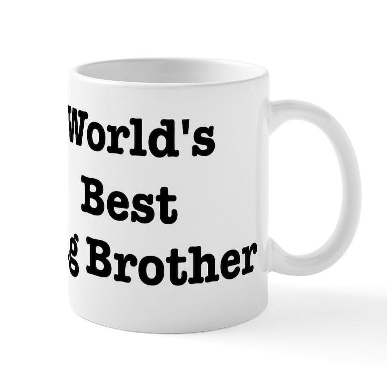CafePress - Worlds Best Big Brother Mug - 11 oz Ceramic Mug - Novelty ...