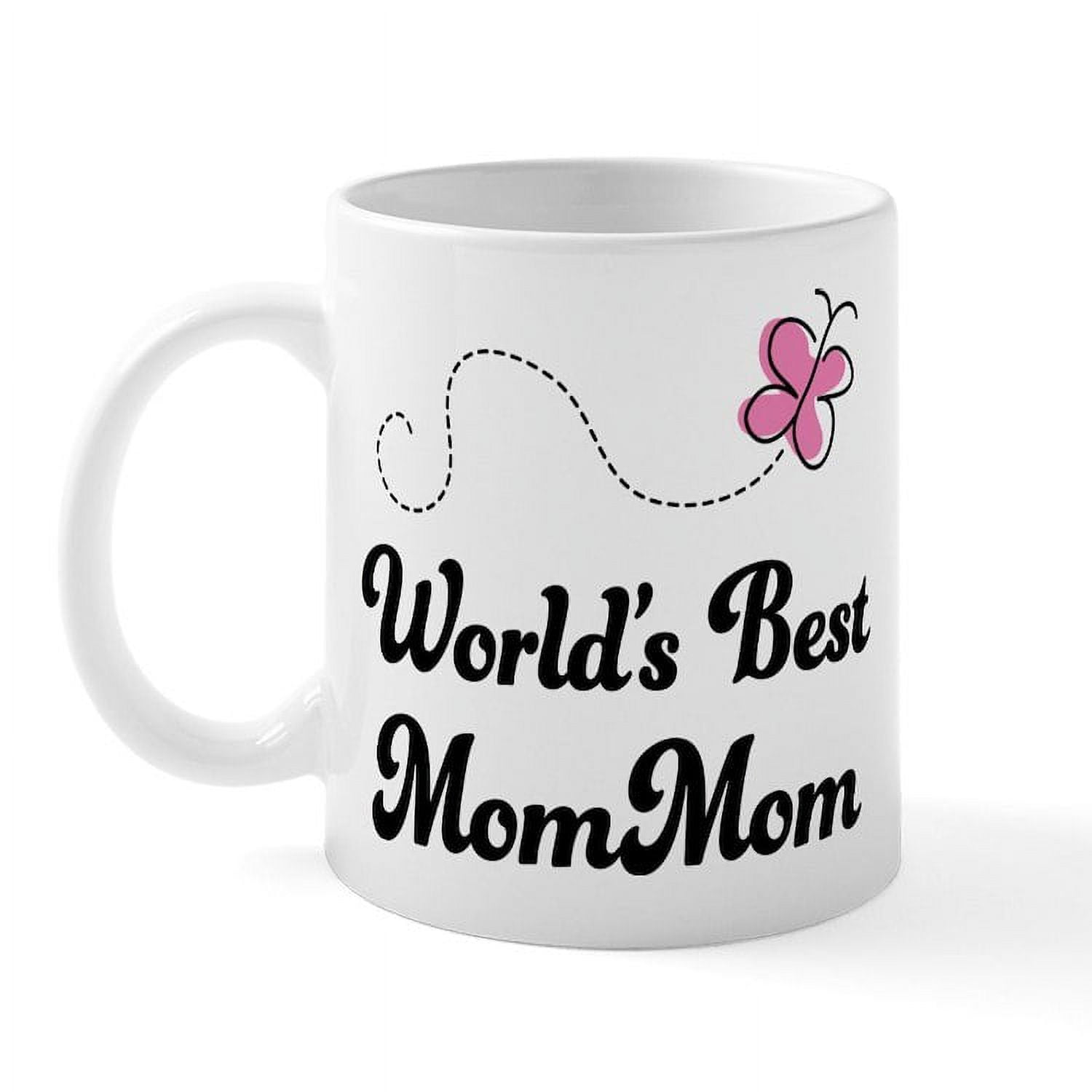 CafePress - Worlds Best Mommom Mug - 11 oz Ceramic Mug - Novelty Coffee ...
