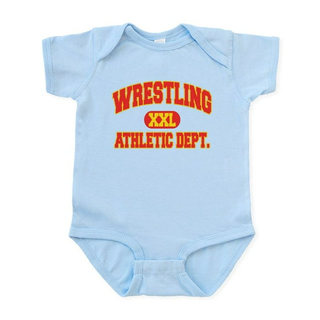 CafePress - Wrestling Infant Bodysuit - Baby Light Bodysuit, Size Newborn - 24 Months - Walmart.com