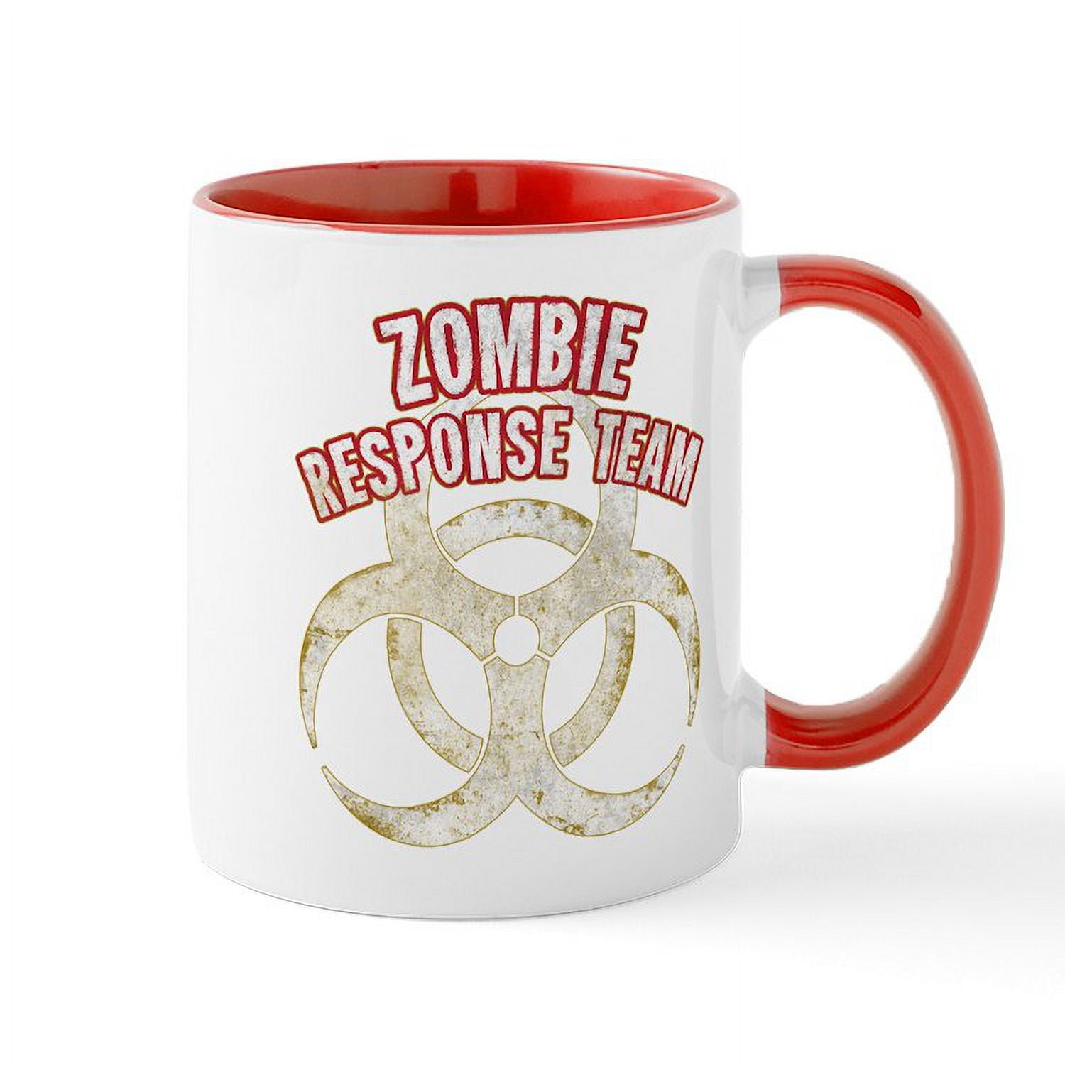 CafePress - Zombie Response Team - 11 oz Ceramic Mug - Novelty Coffee ...
