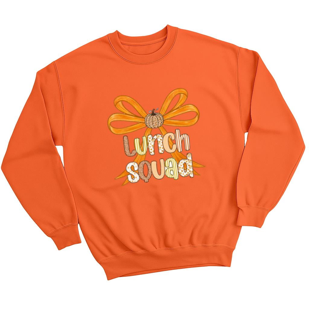 Cafeteria Crew Fall Autumn Lunch Squad Preppy Coquette Themed Graphic ...
