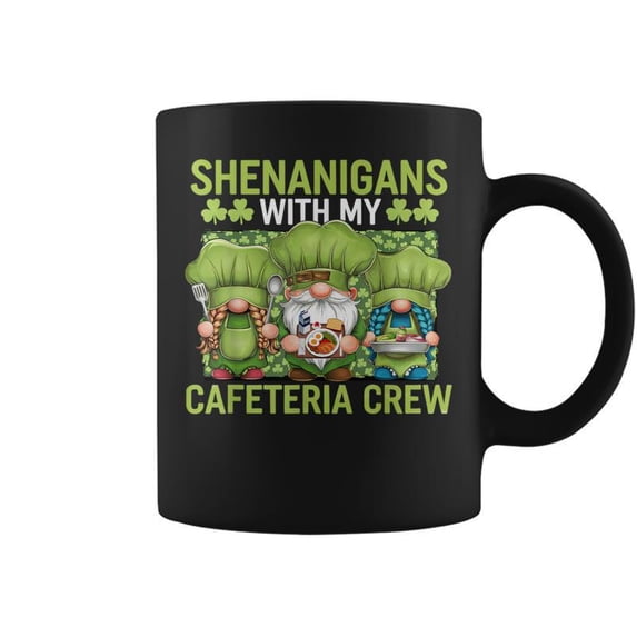 Cafeteria Crew St Patricks Day Lunch Lady Coffee Mugs - Walmart.com