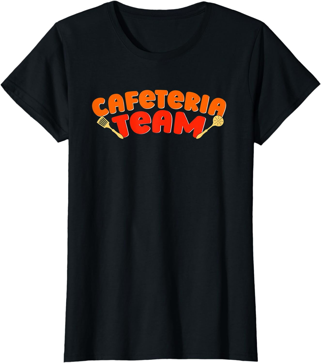 Cafeteria Team Lunch Lady Food Service Crew T-Shirt - Walmart.com