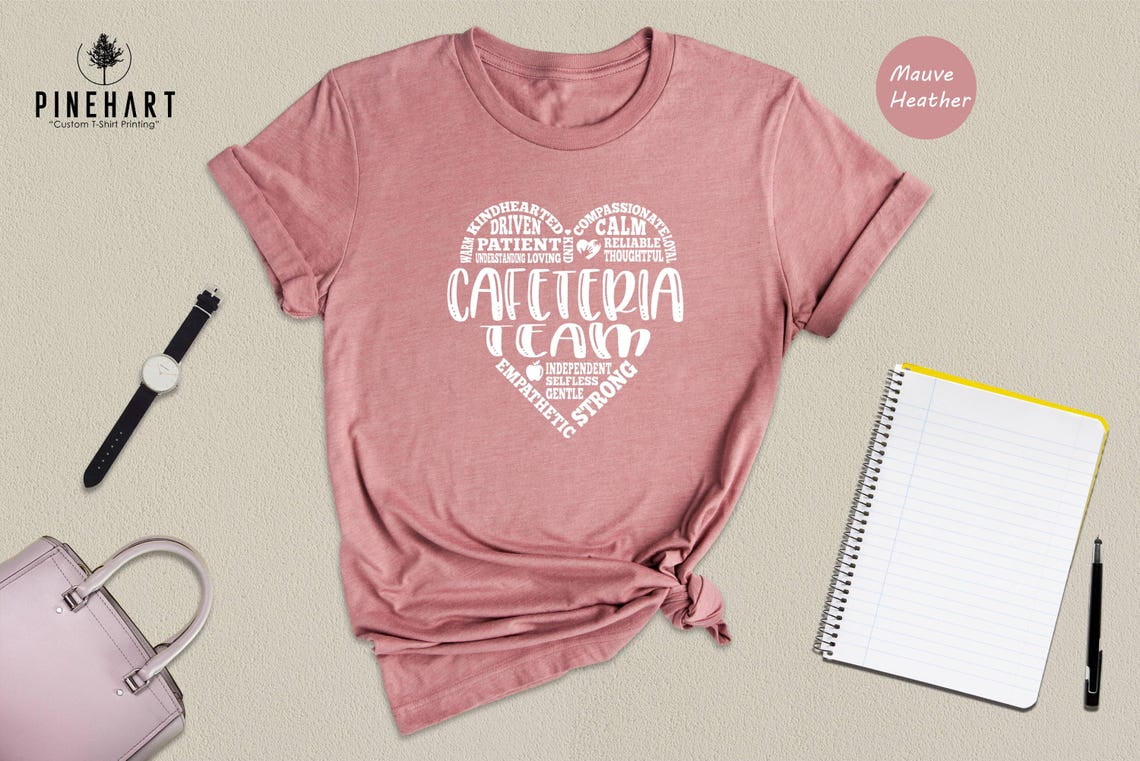 Cafeteria Team Shirt: School Lunch Staff Gift TSHIRT All Size S-5XL ...