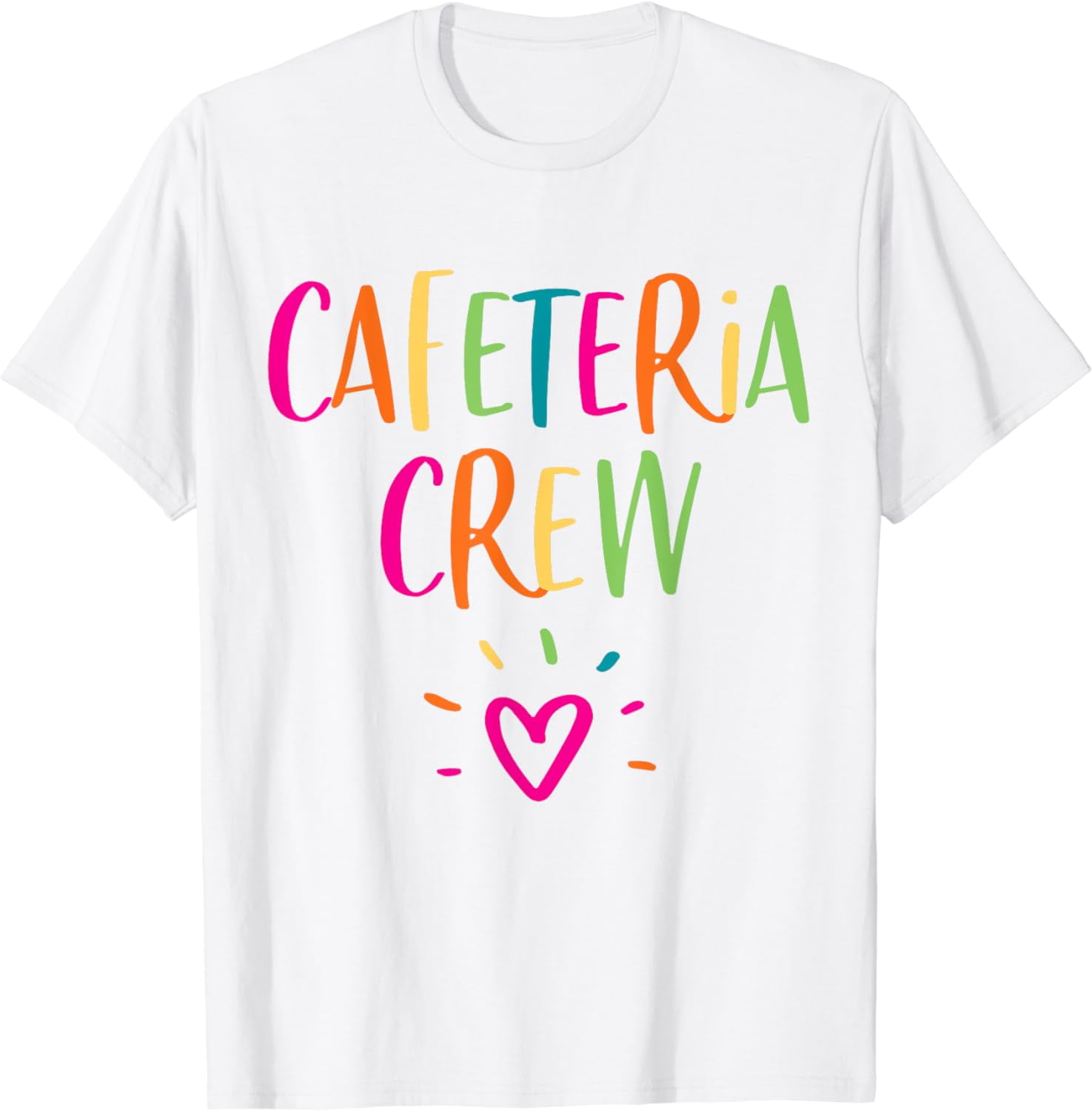 Cafeteria Worker Appreciation Gift Lunch Lady Crew Thank You T-Shirt ...