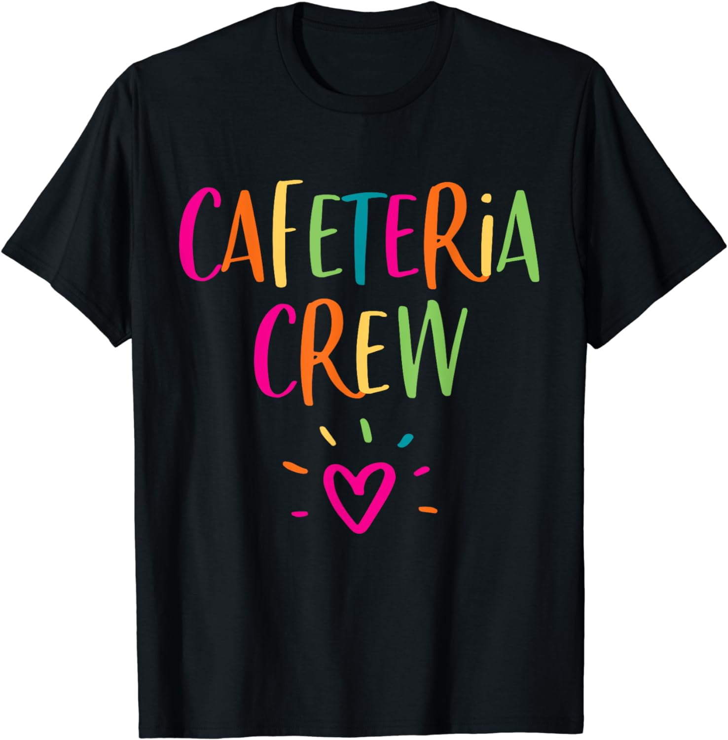 Cafeteria Worker Appreciation Gift Lunch Lady Crew Thank You T-Shirt ...