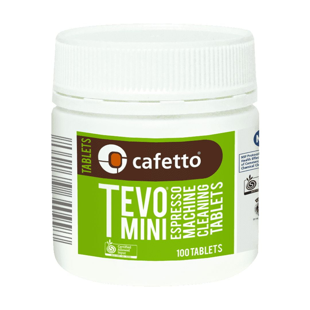 Cafetto TEVO MINI Cleaning Tablets for Espresso and Coffee Machines ...