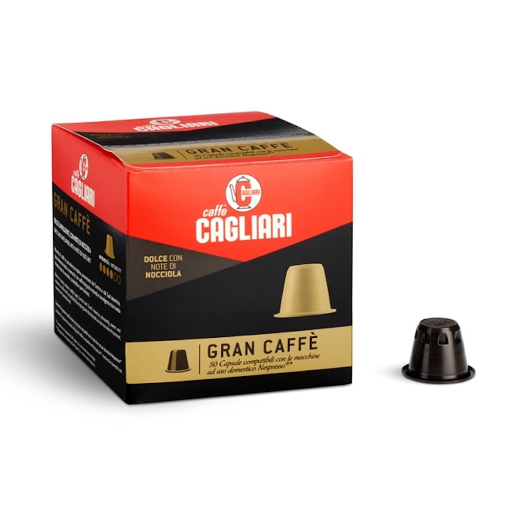 Caffè Cagliari - Italian Coffee pods compatible with Nespresso Original ...