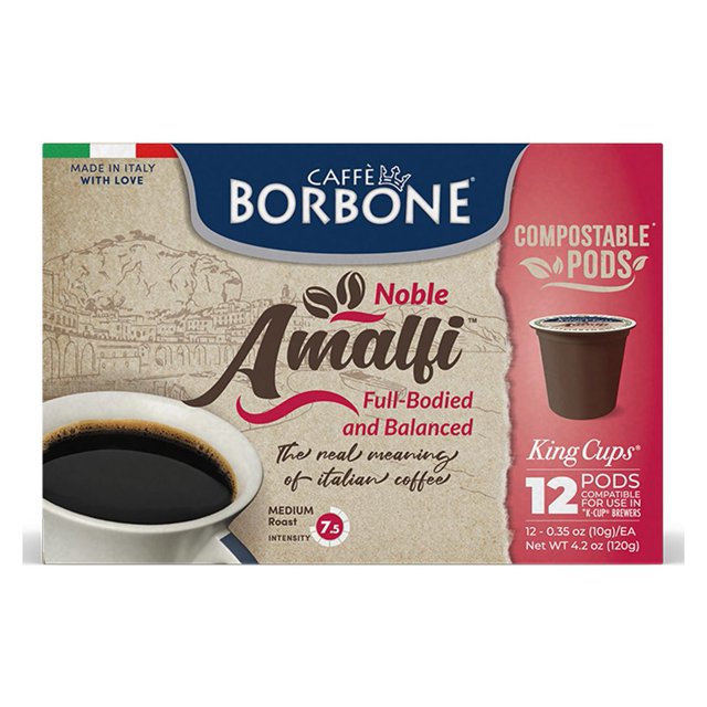 Caffe Borbone Medium Roast Compostable K-Cup® Coffee Pods for Keurig ...