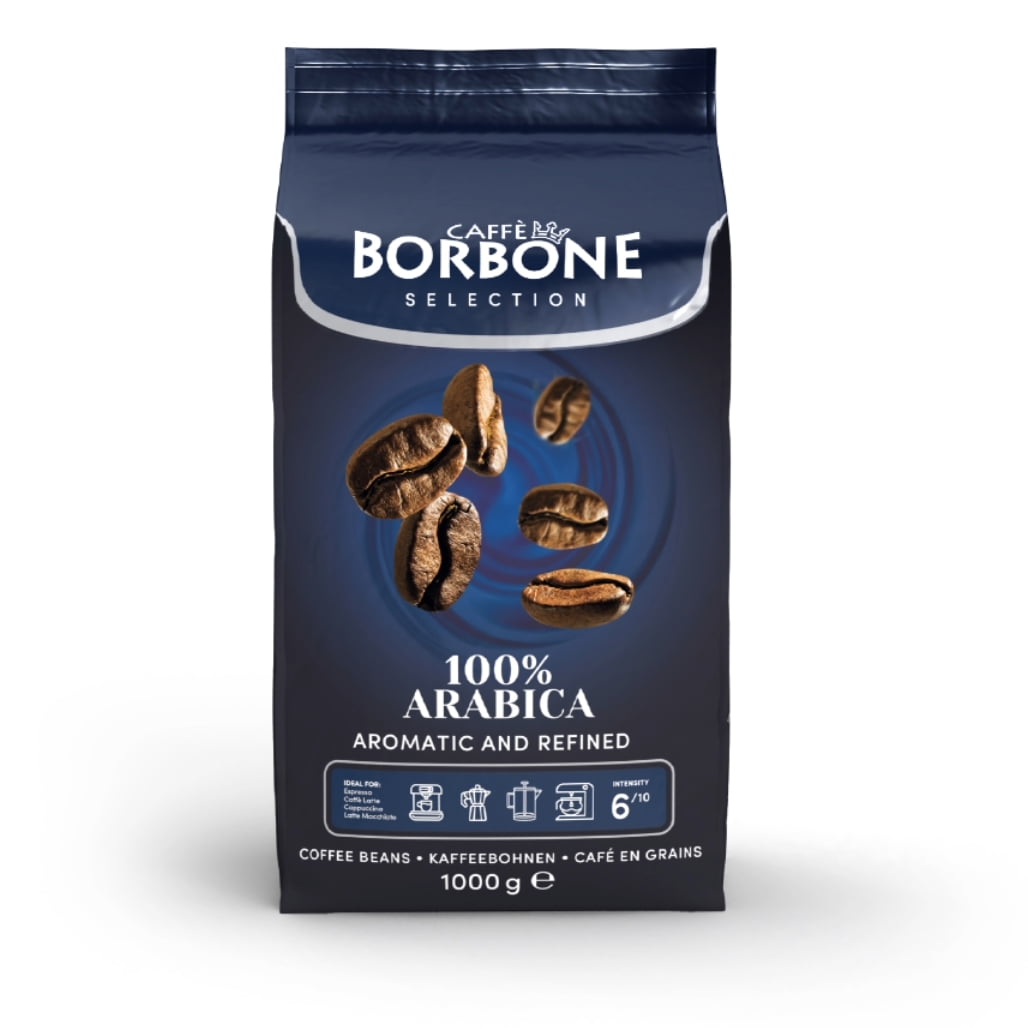 Caffe Borbone Whole Bean Coffee, Medium Roast 100% Arabica Blend ...