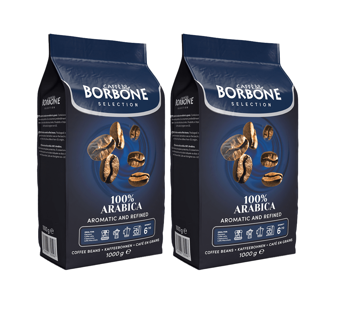 Caffe Borbone Whole Bean Coffee, 100% Arabica, Medium Roast, Aromatic ...