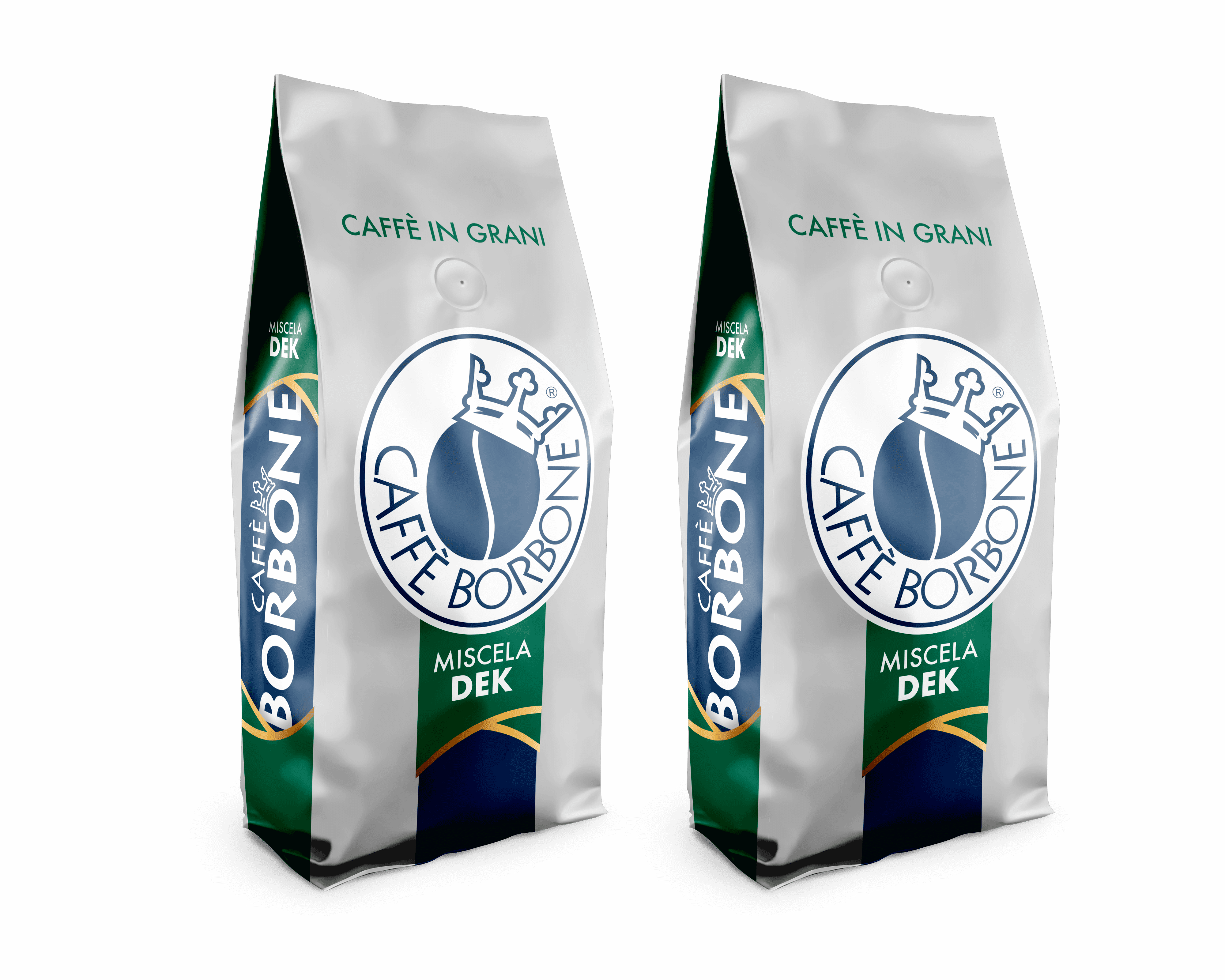 Caffe Borbone Whole Bean Coffee Bar Line, DEK Blend Decaffeinated ...