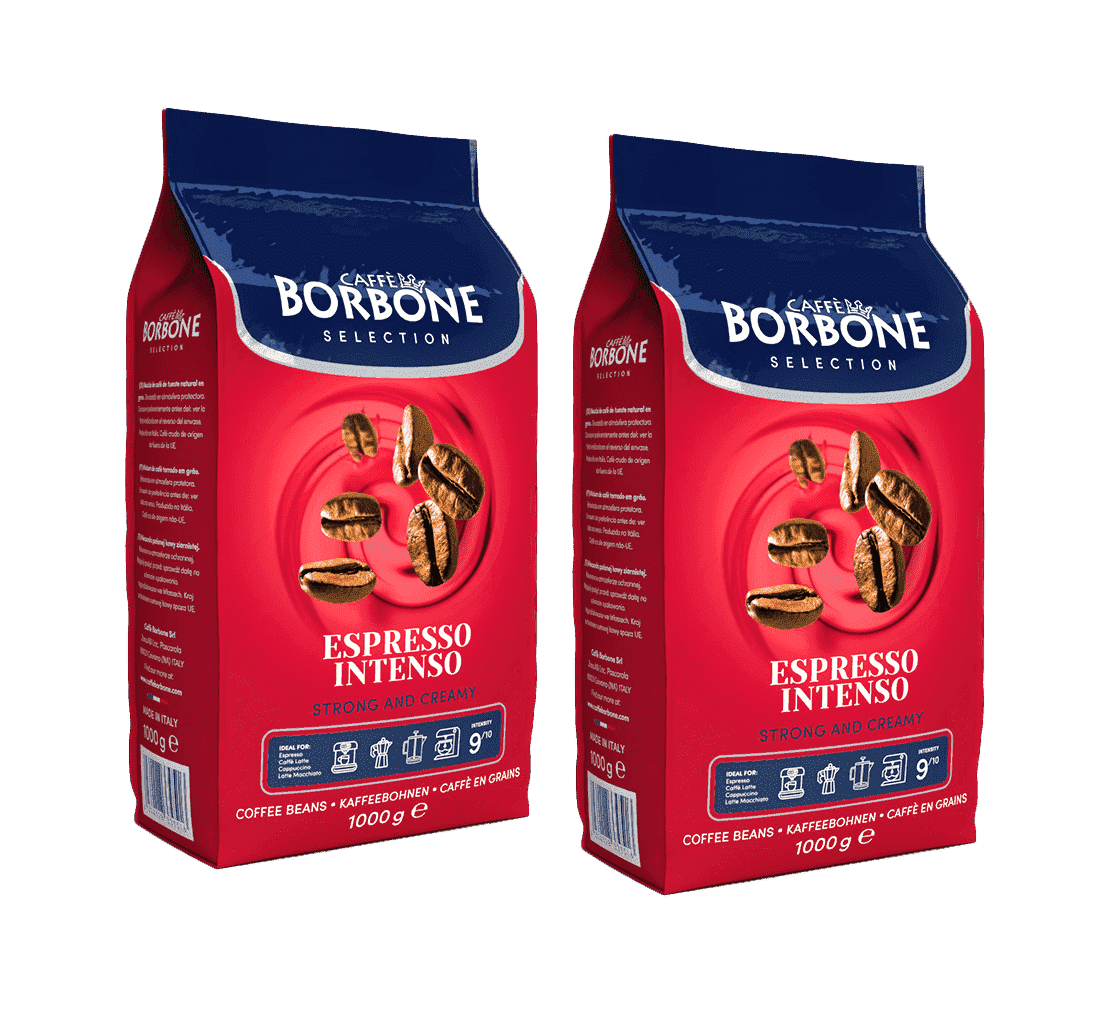 Caffè Borbone Espresso Intenso Medium Roast Whole Bean Coffee 2.2 Pound ...