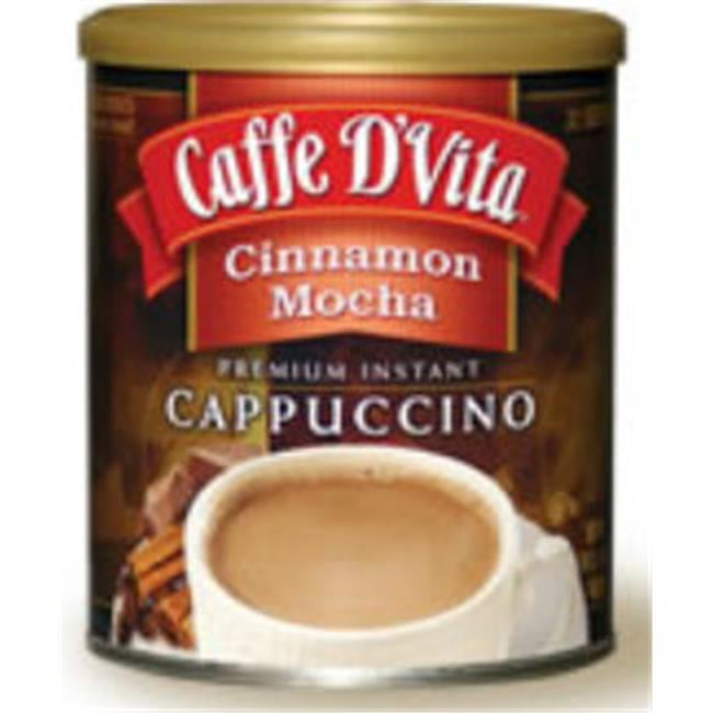 Caffe DVita Cinnamon Mocha Cappuccino 6 1lb canisters - Walmart.com
