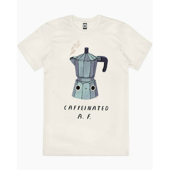 Caffeinated AF T-Shirt Australia Online colour_natural - Walmart.com