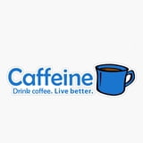 Caffeine Coffee Design Lover Sticker - Walmart.com