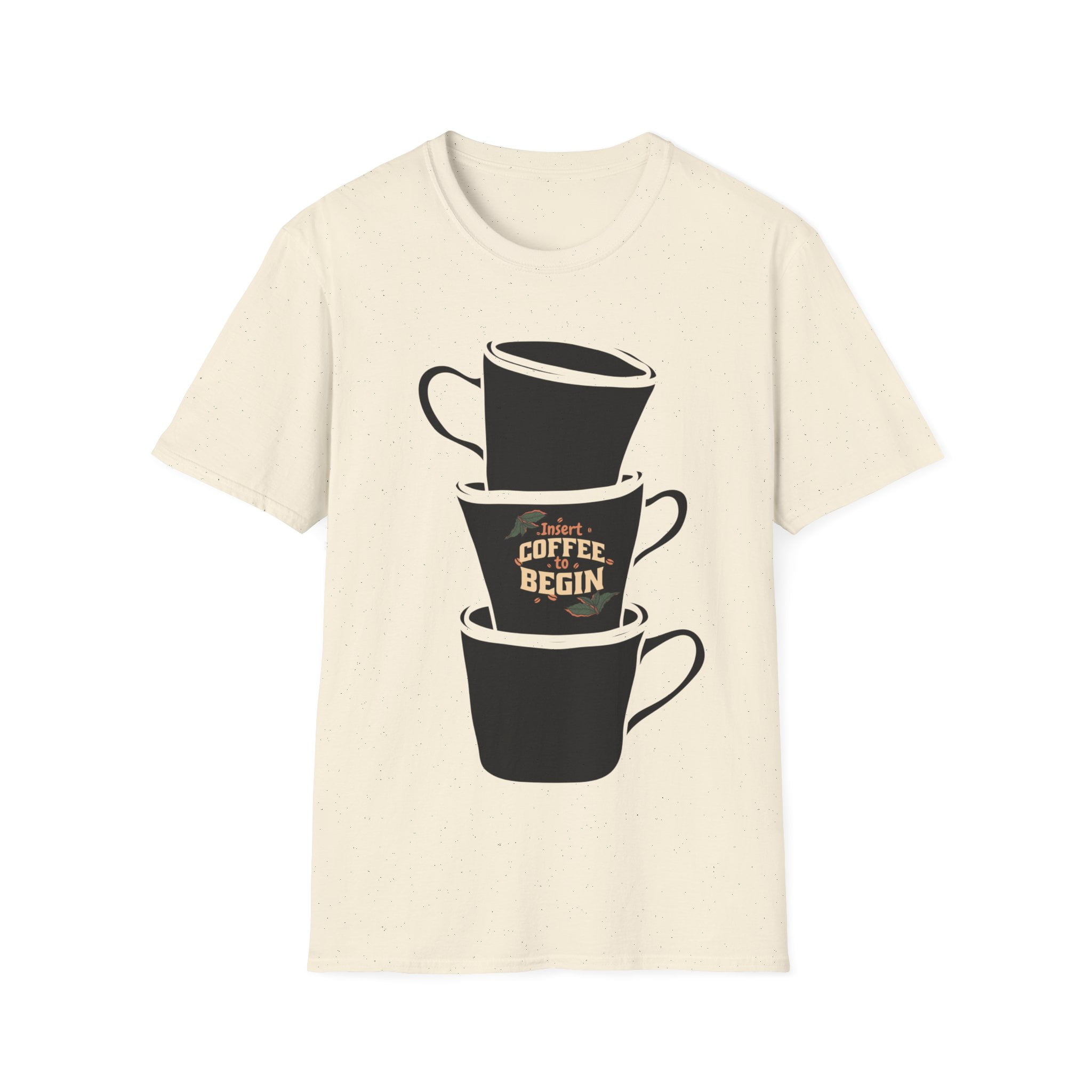Caffeine Coffee Java Lovers Men Women Stacked Mugs Tee - Walmart.com