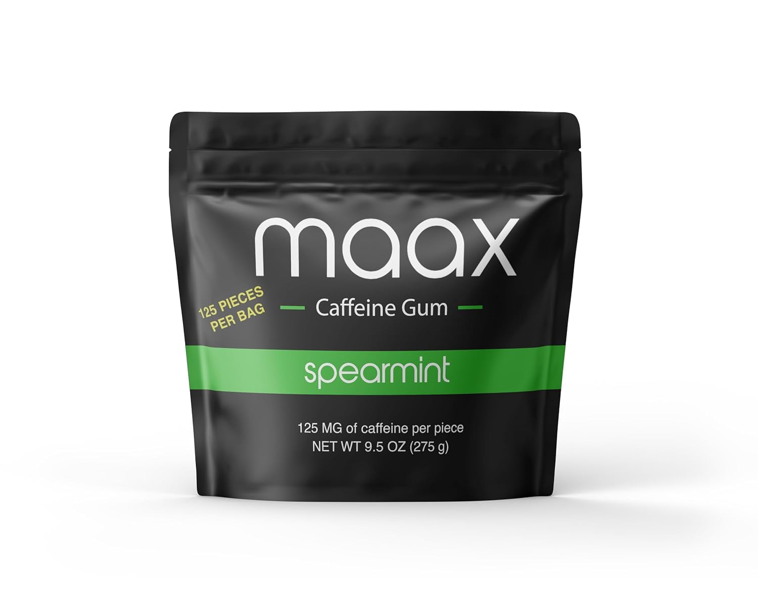 Caffeine Energy | 125mg of caffeine per piece | Spearmint | 125 total ...