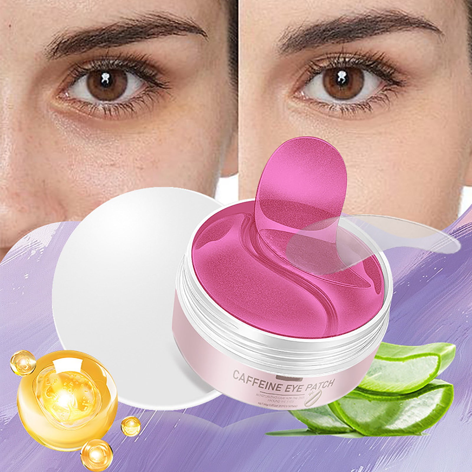 Caffeine Eye Mask, Under Eye Puffiness & Dark Circle Treatment ...