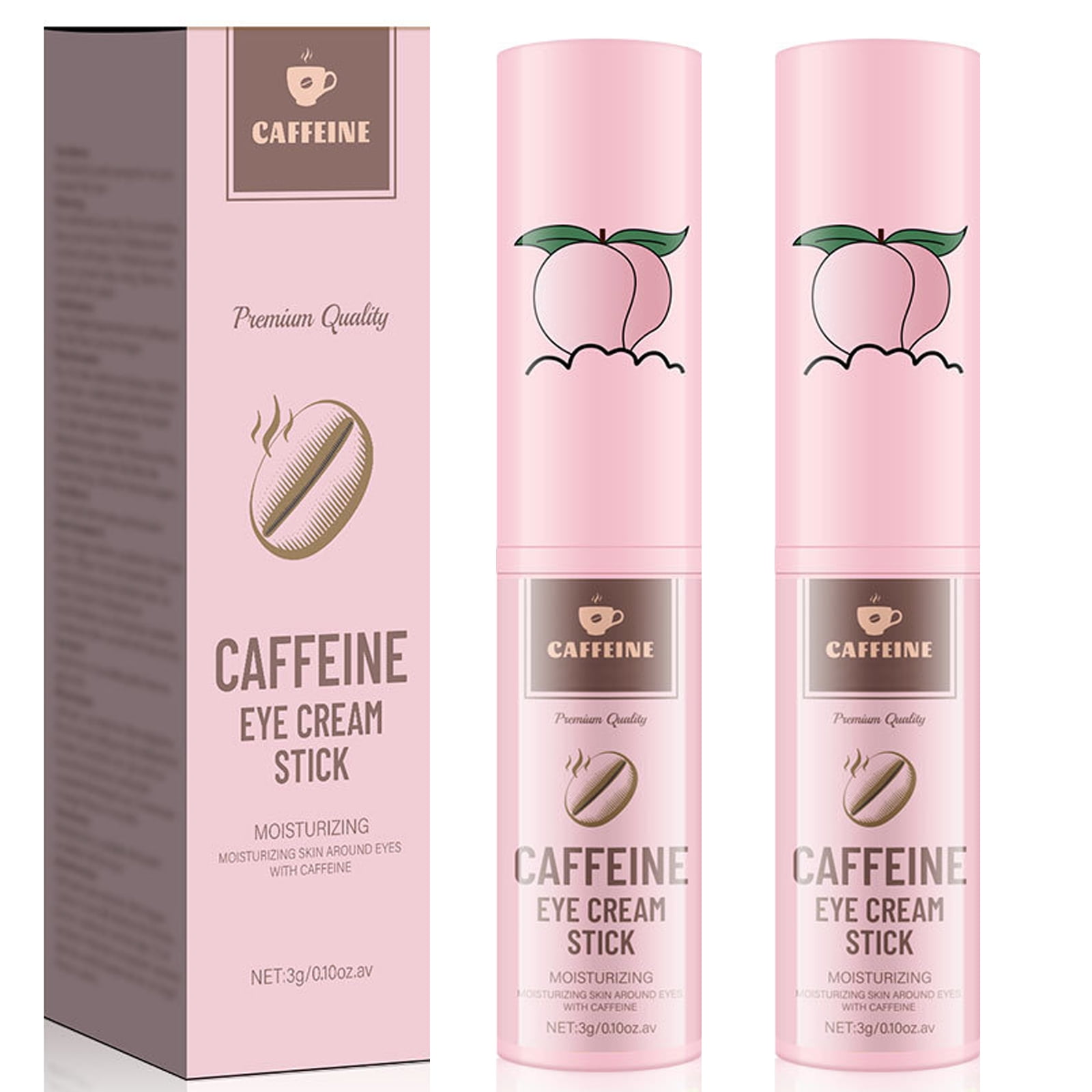 Caffeine-Infused Eye Cream Stick - Eye Balm Stick, Eye Cream for ...