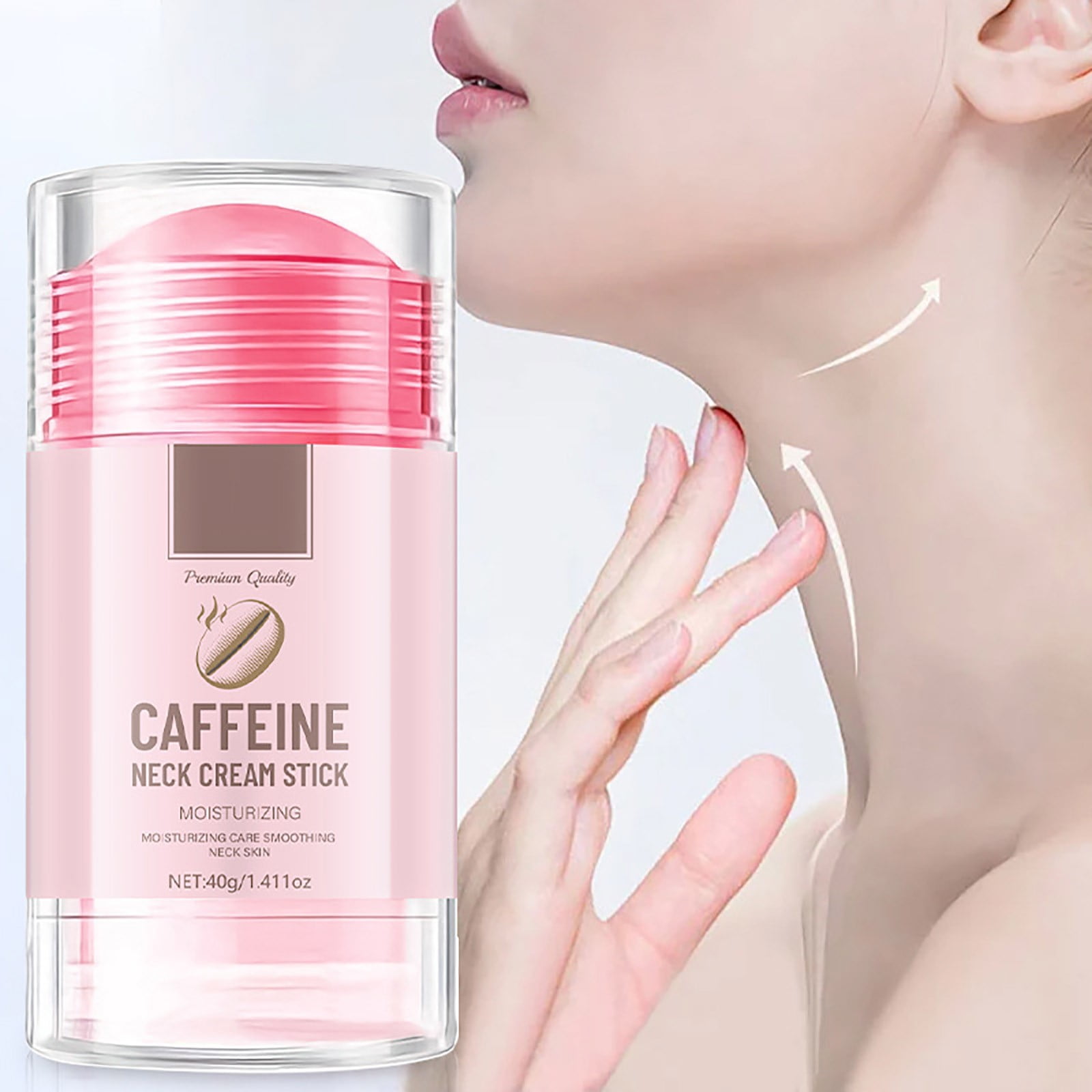 Caffeine Neck Cream Stick for Whitening, Firming, and Moisturizing ... Caffeine Neck Cream Stick for Whitening, Firming, and Moisturizing ...