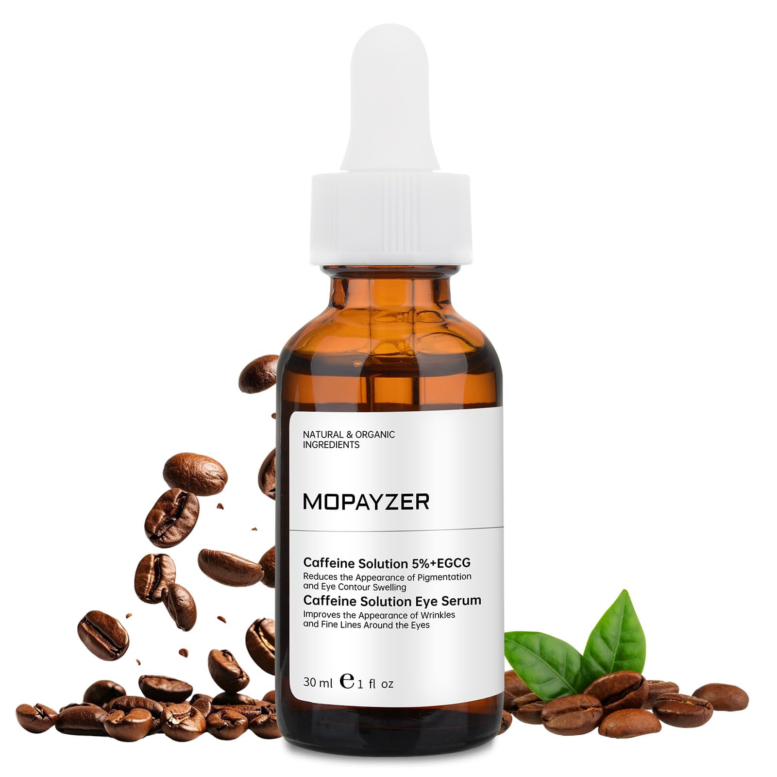 Caffeine Solution 5% + OIF8 EGCG, Caffeine Eye Serum For Moisturizing ...