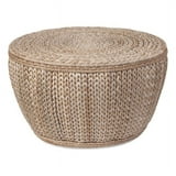 Assembled Caffey Coffee Table in Natural Lampakanay Fiber from ...