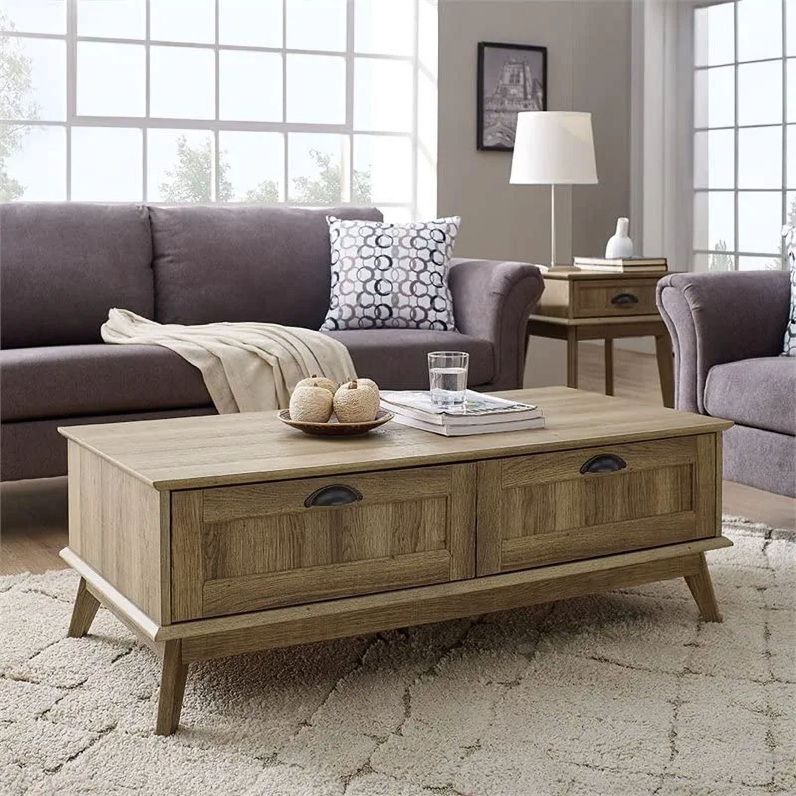 Caffoz Newport Series Center Coffee Table with Two Fully Extended ...