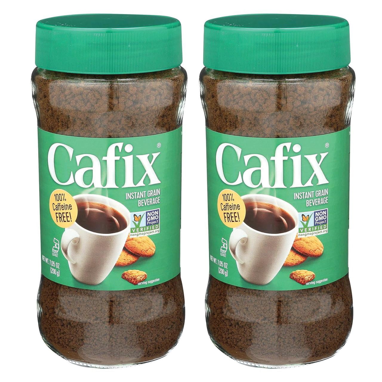 Cafix All Natural Instant Beverage Crystals 7.05 oz Jar, Pack of 2 ...
