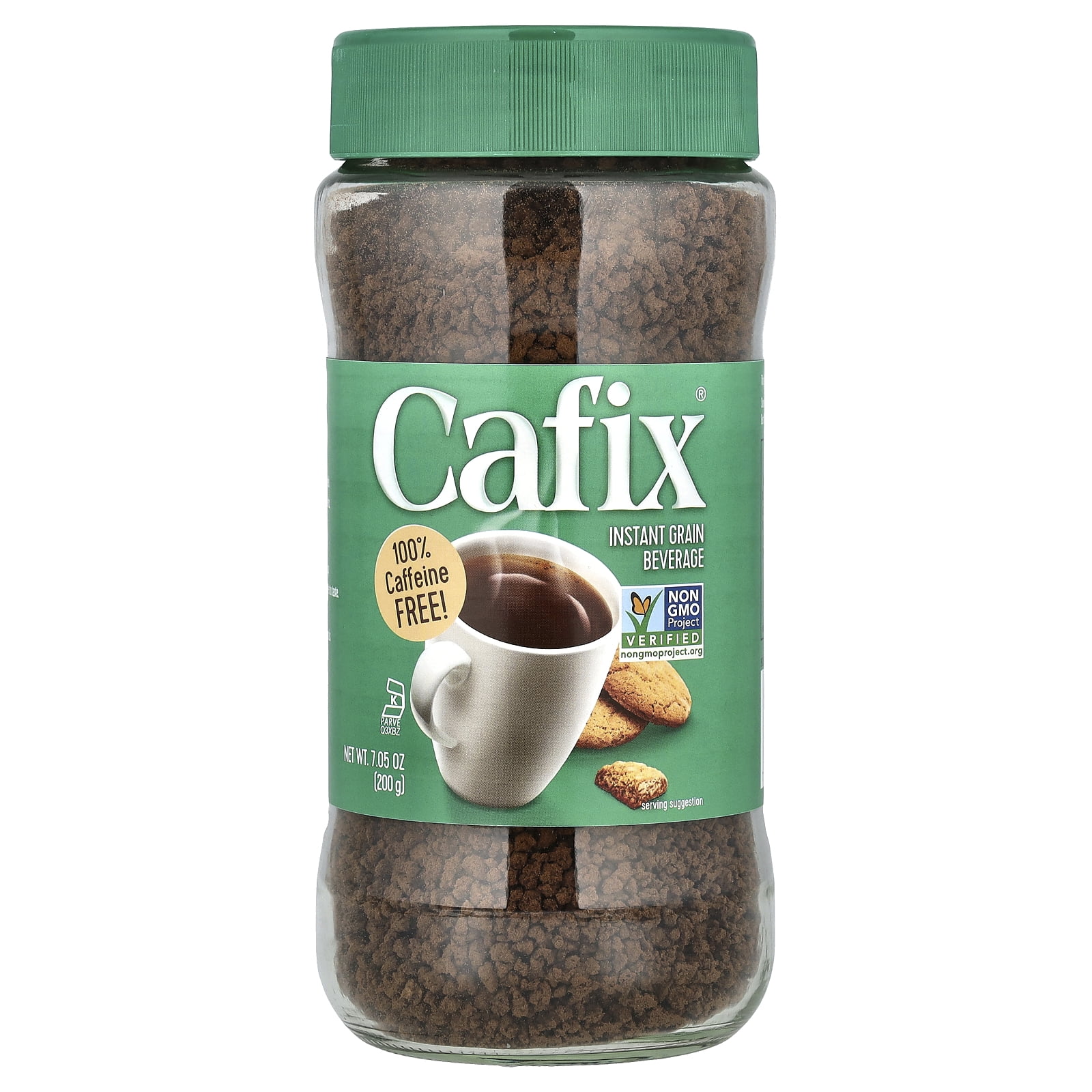 Cafix All Natural Instant Beverage Coffee Substitute Crystals, 7.05 oz ...