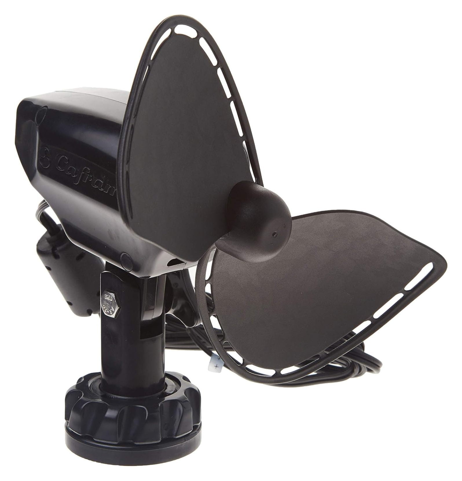 Caframo Ultimate 757 12V 2-Speed 7 inch Fan - Direct Wire Black ...