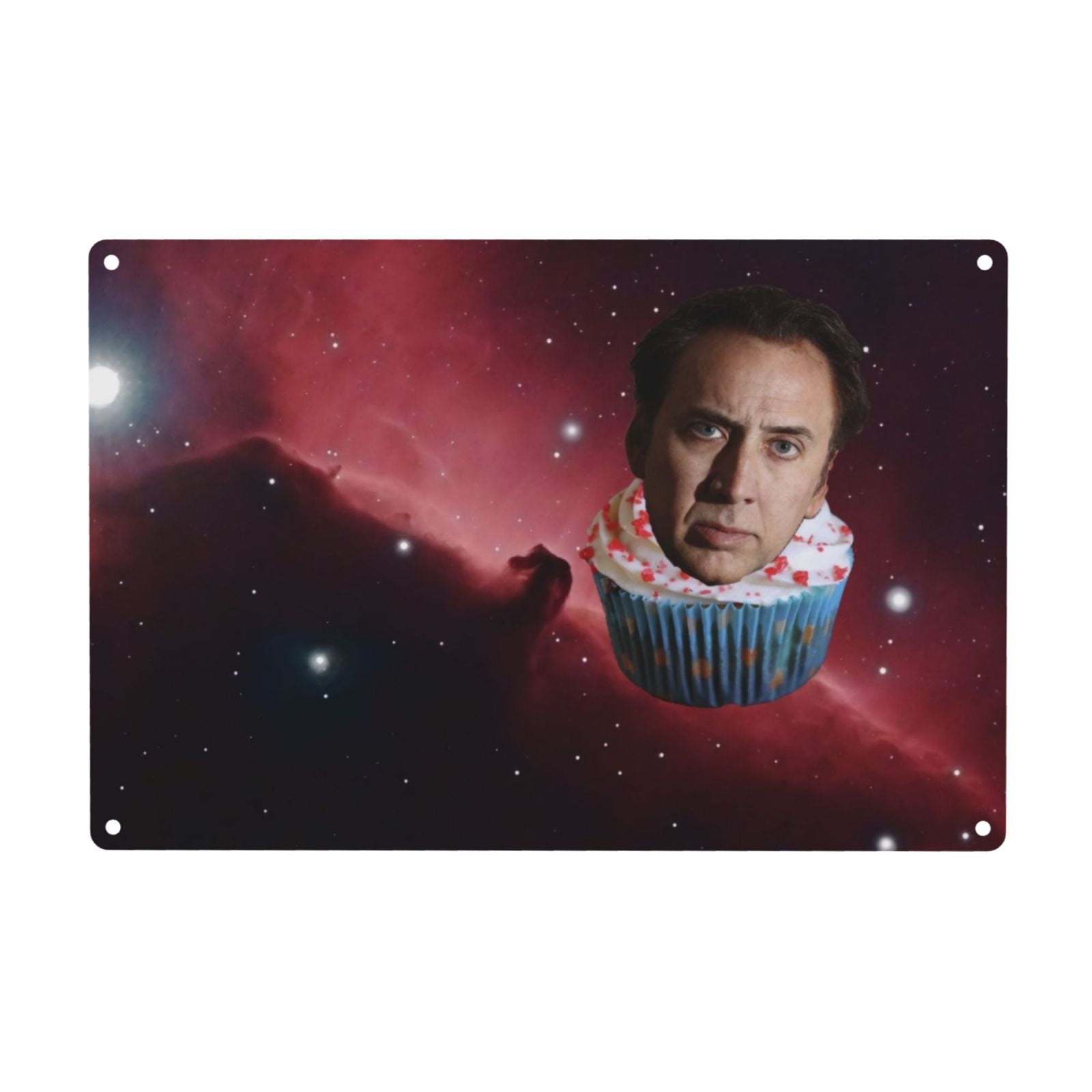 Cage Aluminum Decorative Signs, Horizontal And Vertical Versions, Rust ...