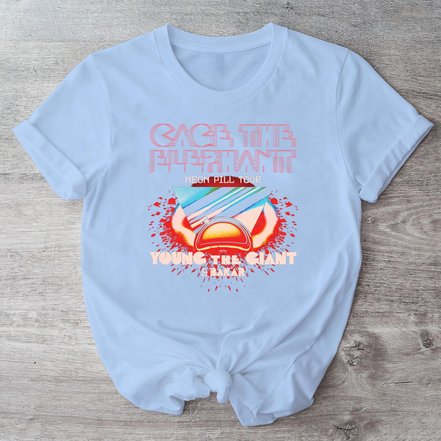 Cage the Elephant - Neon Pill Tour 2024 Shirt, Cage the Elephant Fan ...