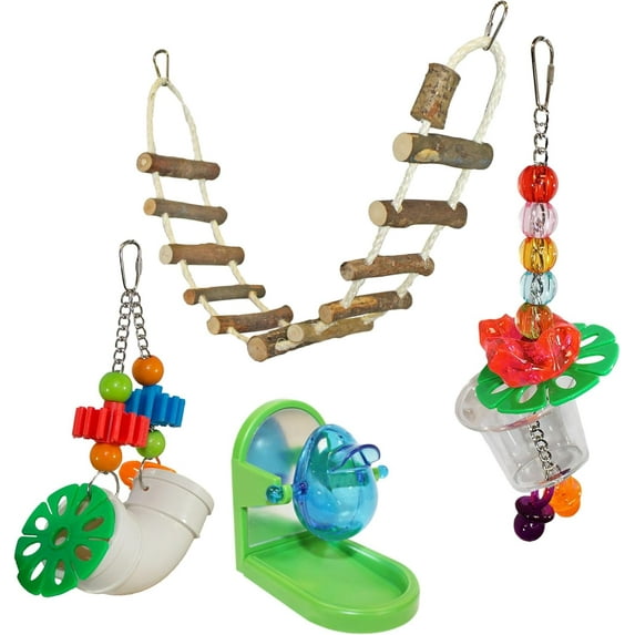 Cage Enhancement Set - Interactive Climbing Foraging Natural Branch ...