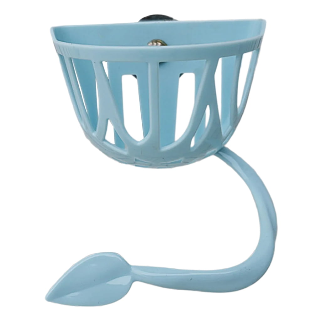 Cage Parrots Feeders Plastic Screw on Fruit Feeding Set Bird Feeders ...