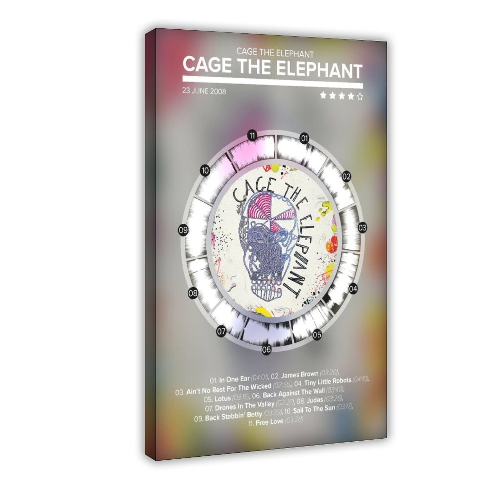 Cage-The Elephant - Cage-The Elephant (2008) Posters Art Print Bedroom ...