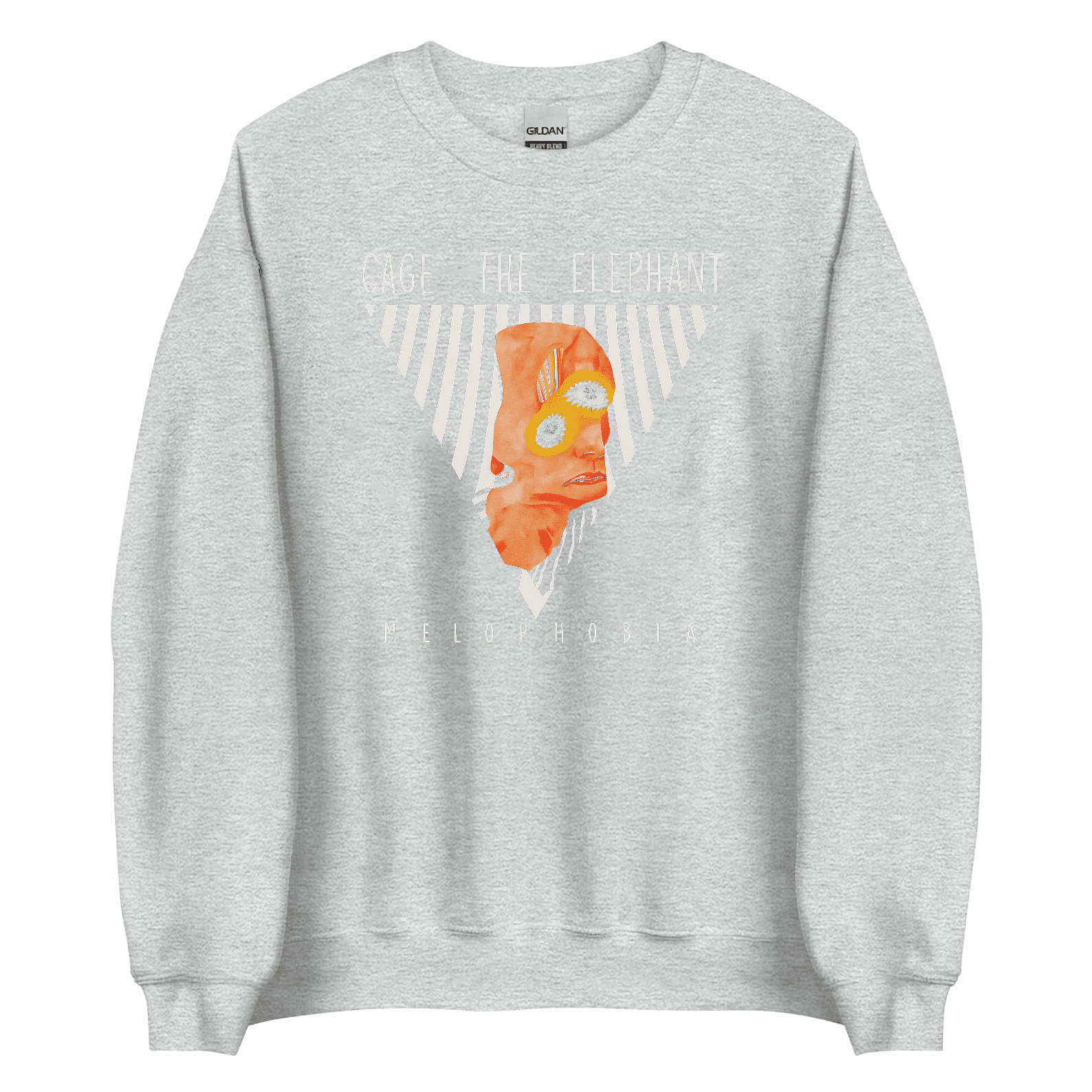 Cage The Elephant Melophobia Short Sleeve Fan Black All Size Cotton T ...