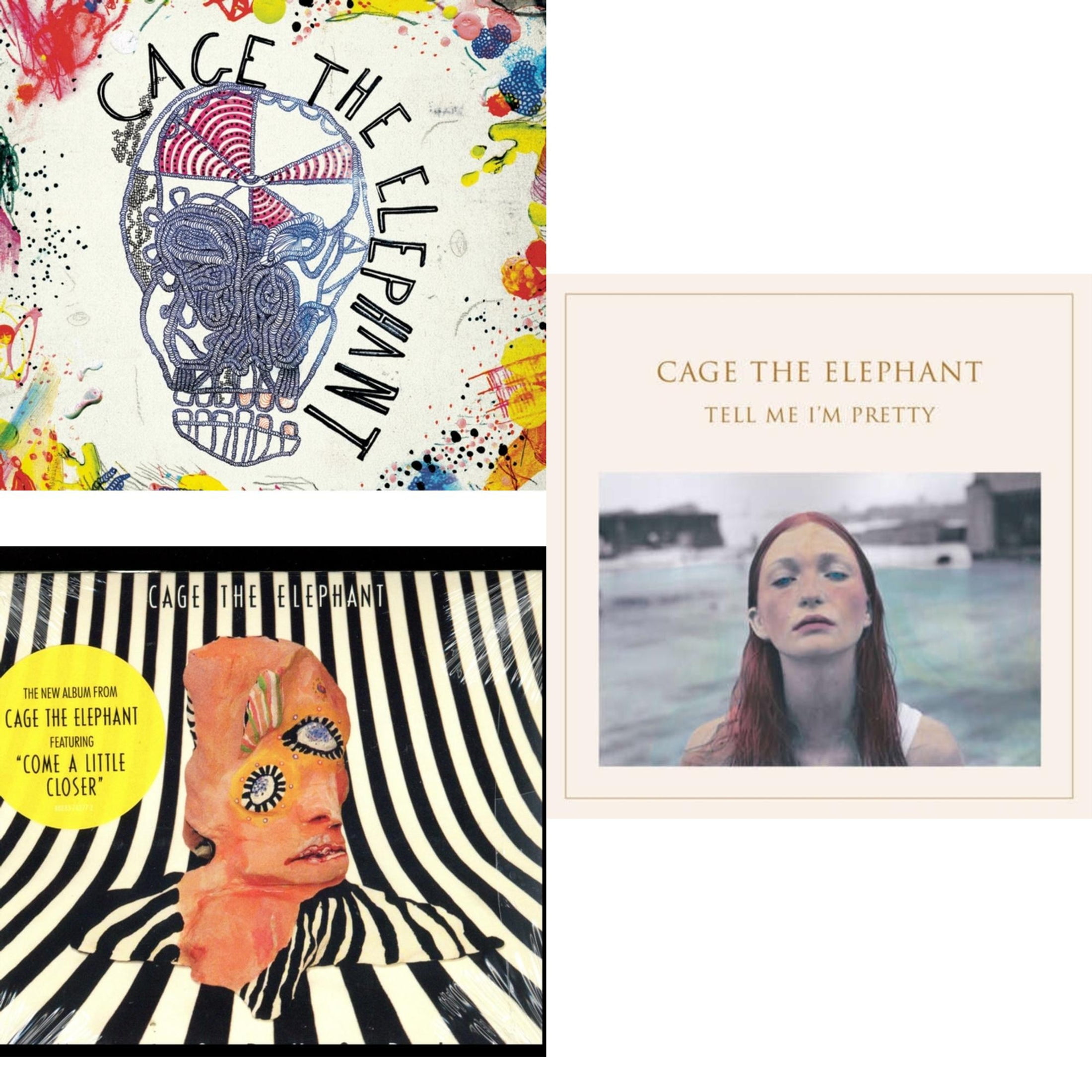 Cage The Elephant & Melophobia & Tell Me I'm Pretty [CD Bundle ...